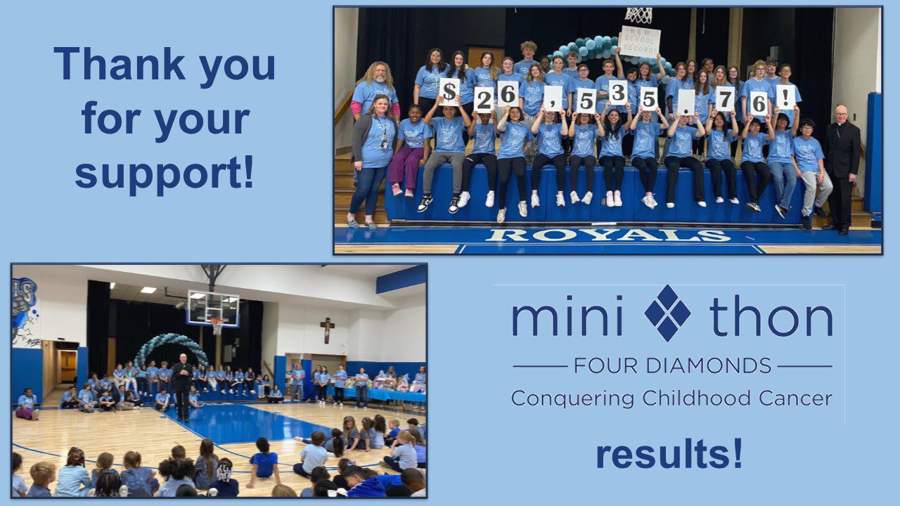 12th Annual Mini Thon Thank you! – Saint Catherine Labouré Catholic Parish