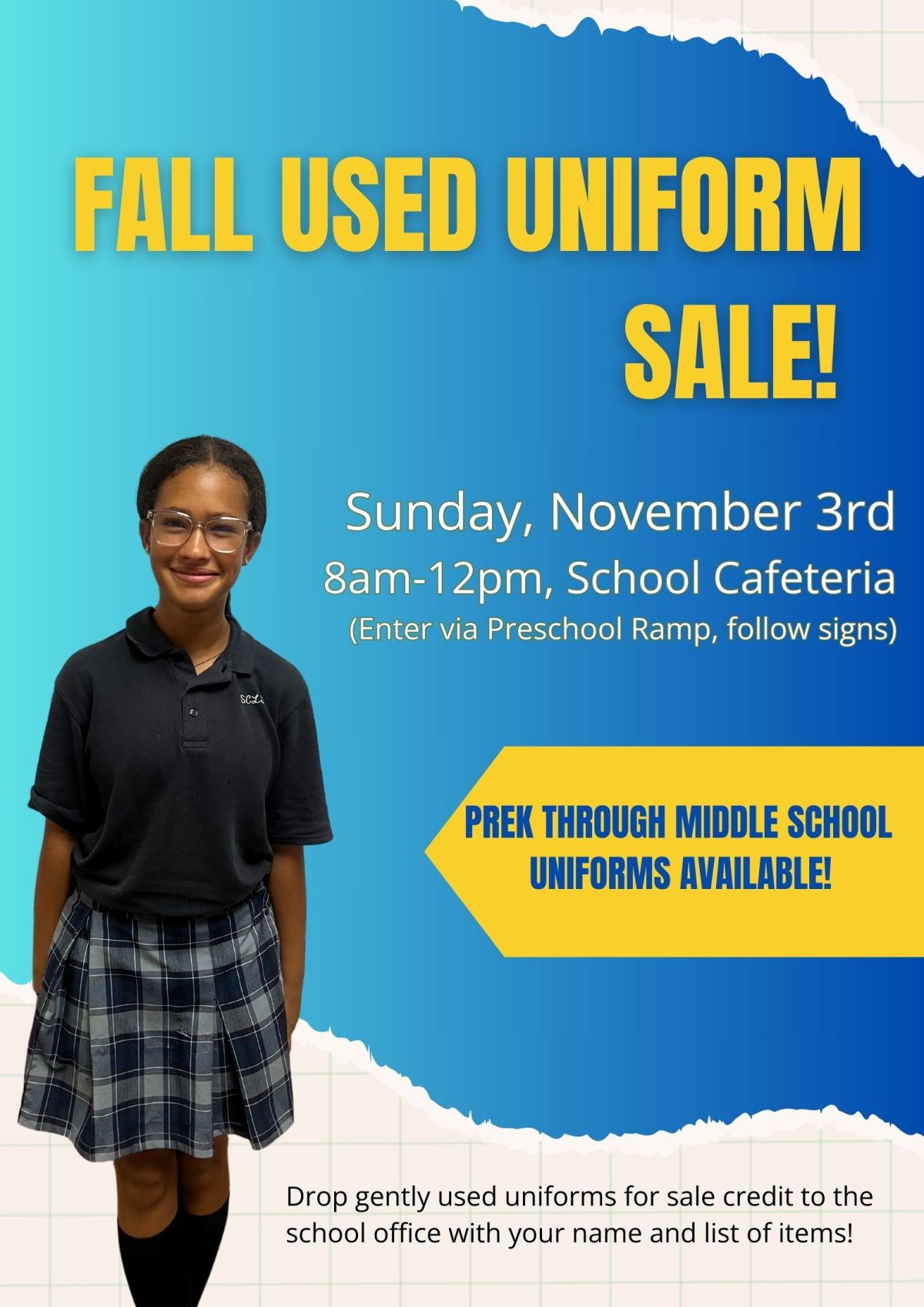 Used Uniform Sale – Saint Catherine Labouré Catholic School